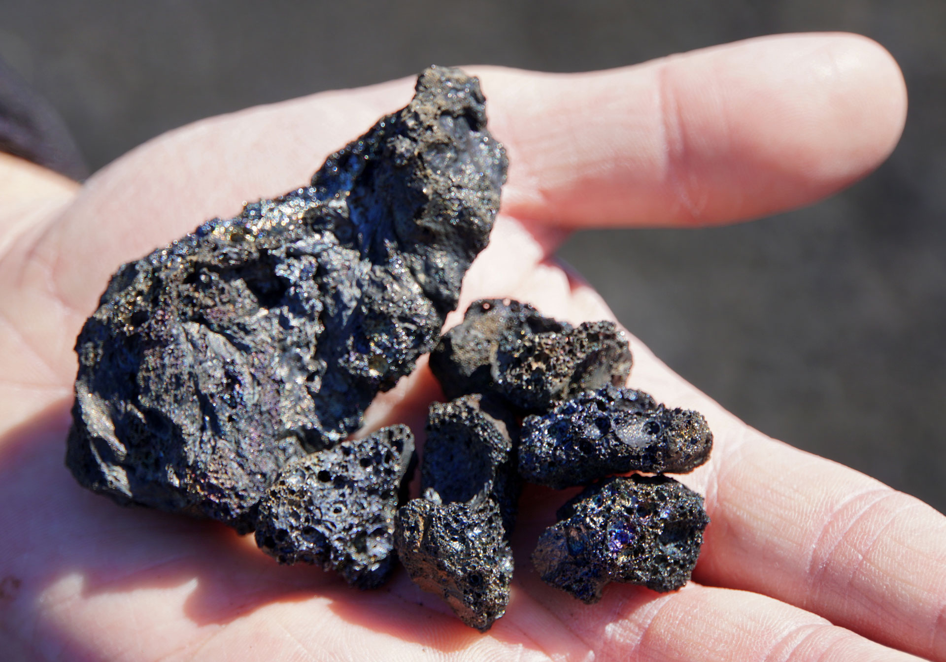 First in Sweden with the volcanic rock mixed in concrete - Thomas ...