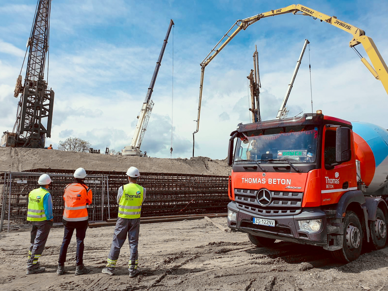 70,000 m³ of concrete delivered for infrastructure project in northern Poland - Thomas Concrete ...