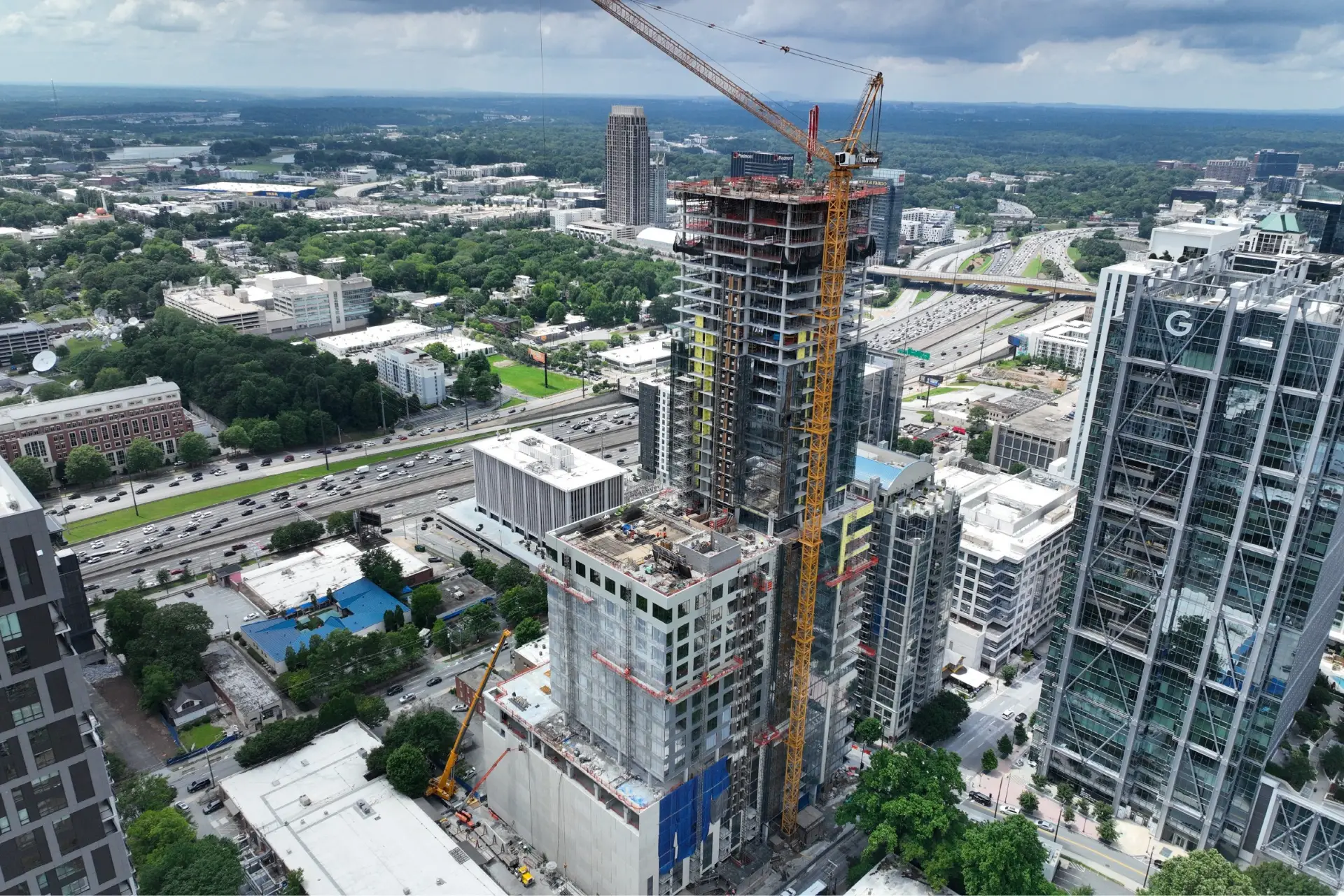 New milestone as Atlanta’s tallest building takes shape - Thomas ...